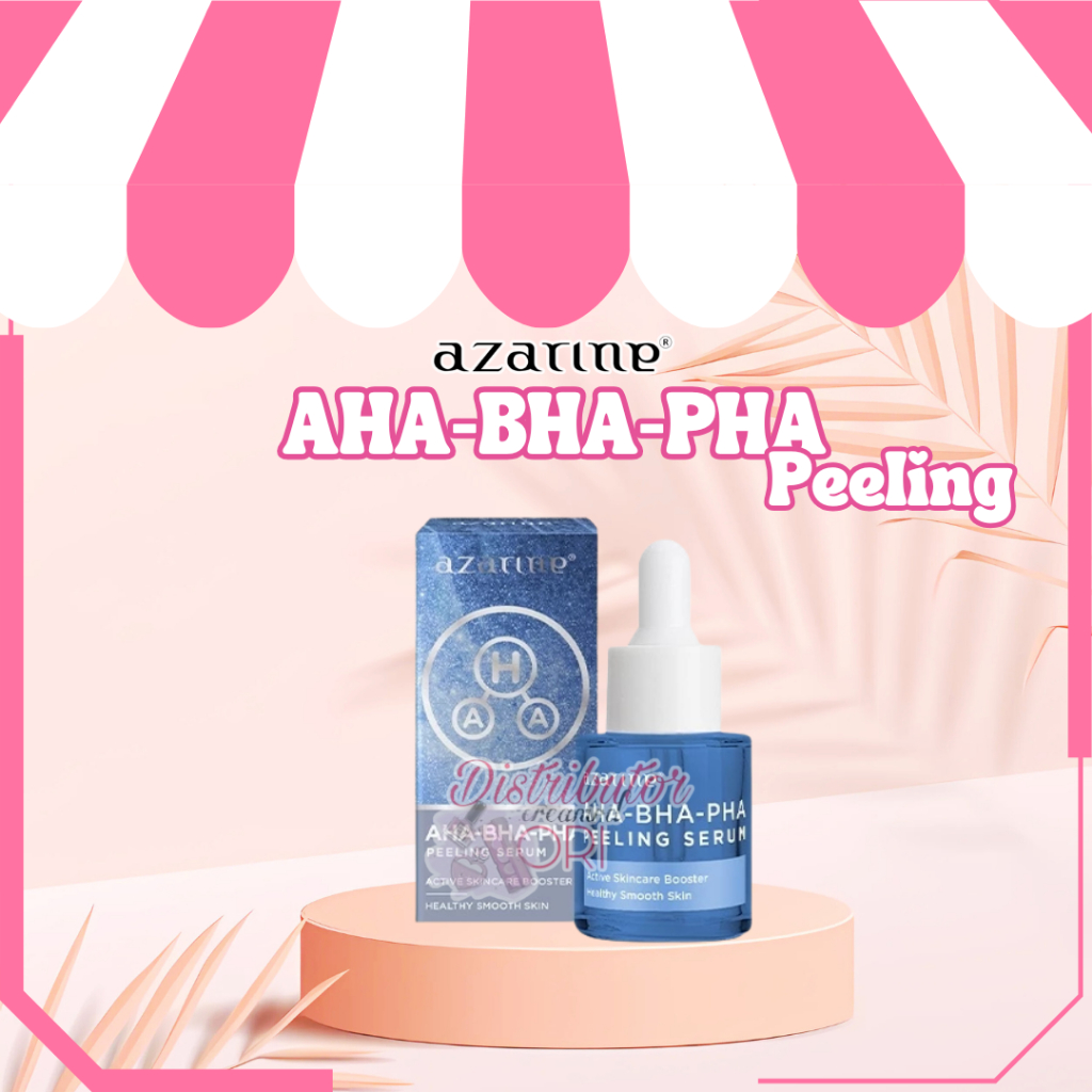 Jual Azarine AHA-BHA-PHA Peeling Serum 20ml ORIGINAL [MARVEL AHA PEELING] | Shopee Indonesia