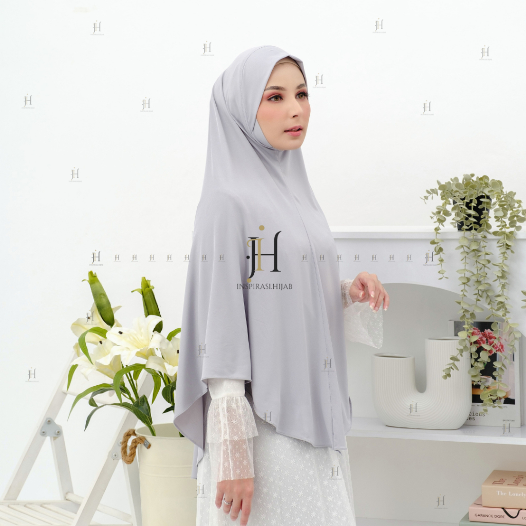 Jual Hijab Dagu Malaysia Size XXL I Jilbab Instan Malaysia Spandex Jersey Premium | Shopee Indonesia
