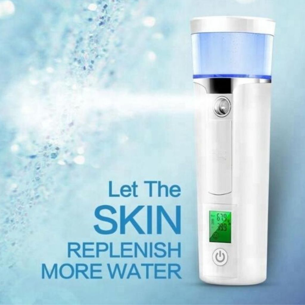 Jual Nano Spray Wajah-Nano Mist Spray-40ML-Battery Indicator-Ada indikator Baterai dan Pelembab ...