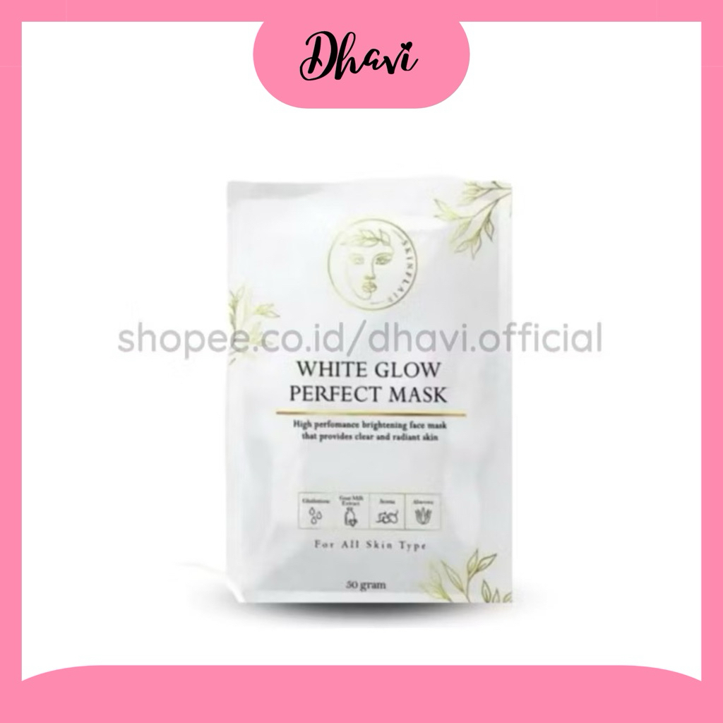 Jual SKINFLAIR Masker Wajah White Glow Perfect Face Mask Skin Flair ...