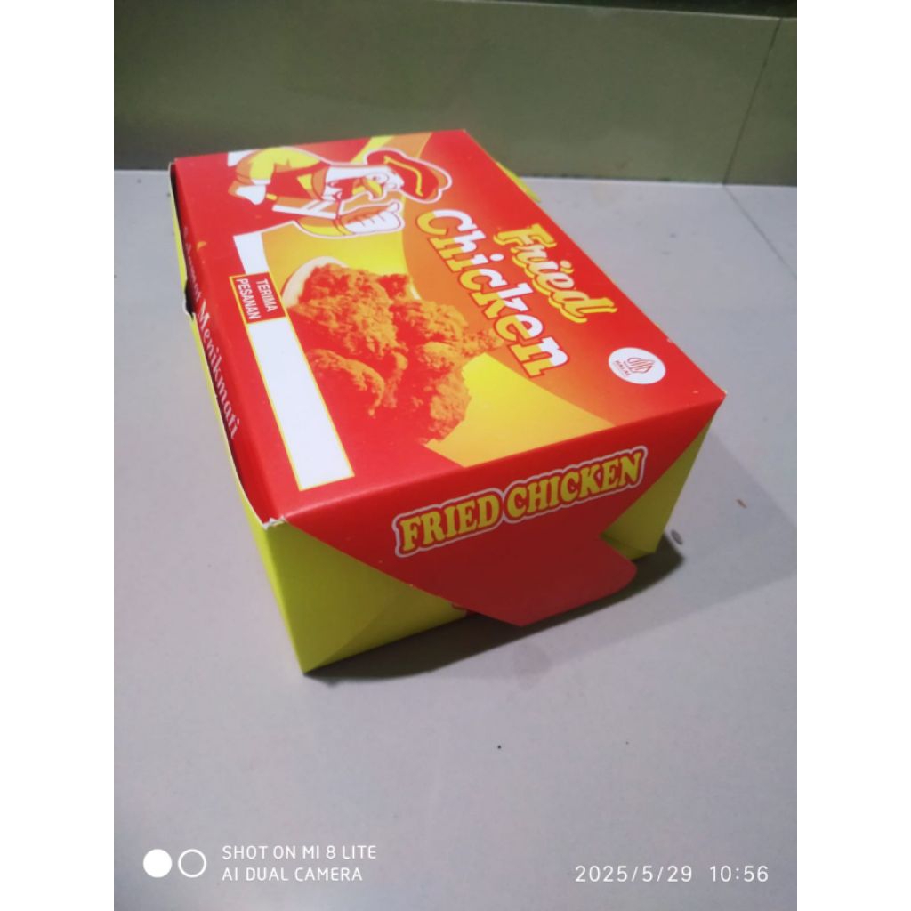 Jual dus nasi ayam KFC gambar terbaru 50 lembar | Shopee Indonesia