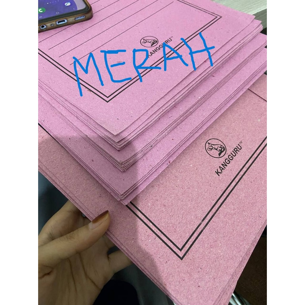 Jual ( WARNA MAP SESUAI DI FOTO ) Stofmap / Stopmap / Map Kertas Karton ...