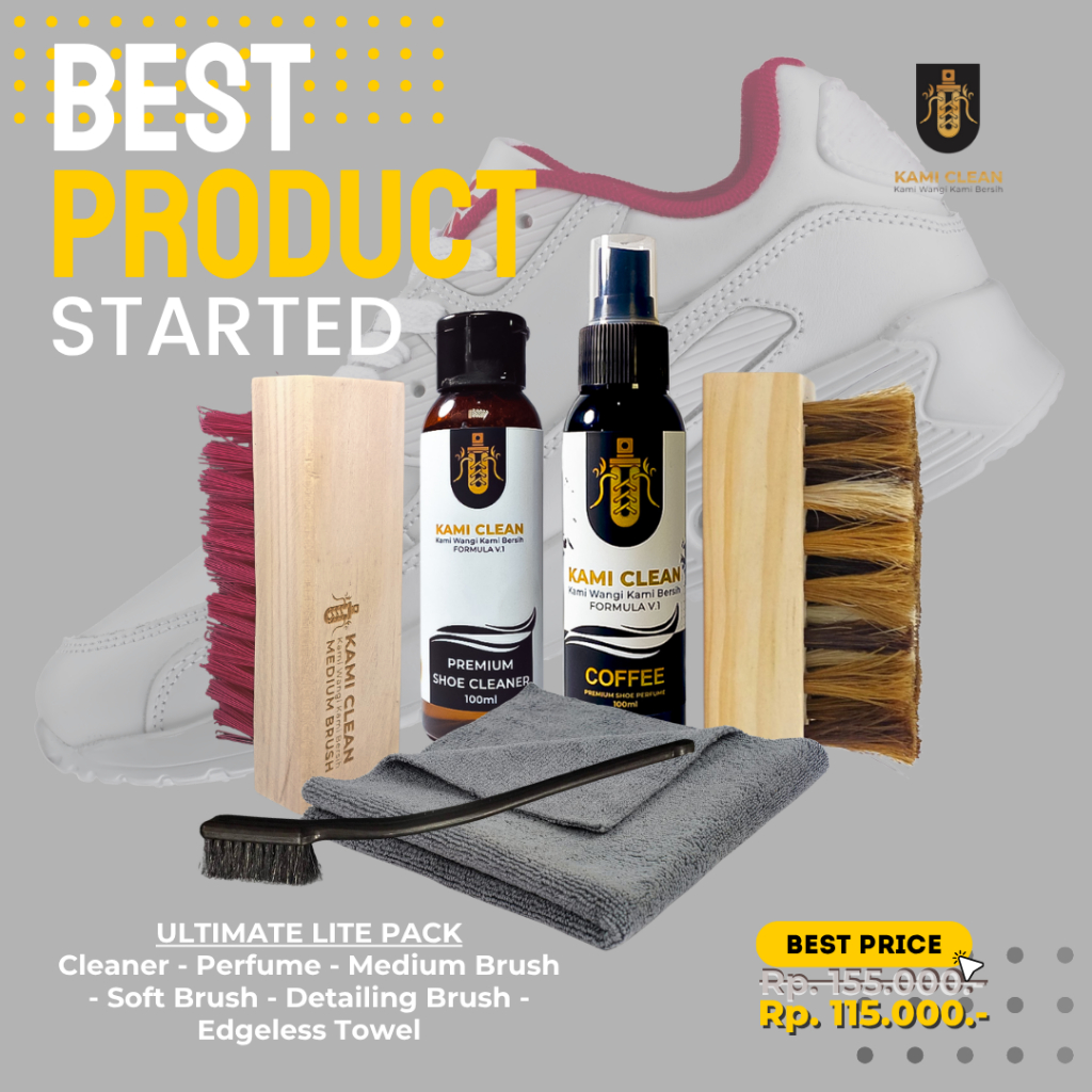 Jual Shoes Cleaning Kit - Paket Pembersih Sepatu & Sandal - Sikat Suede ...