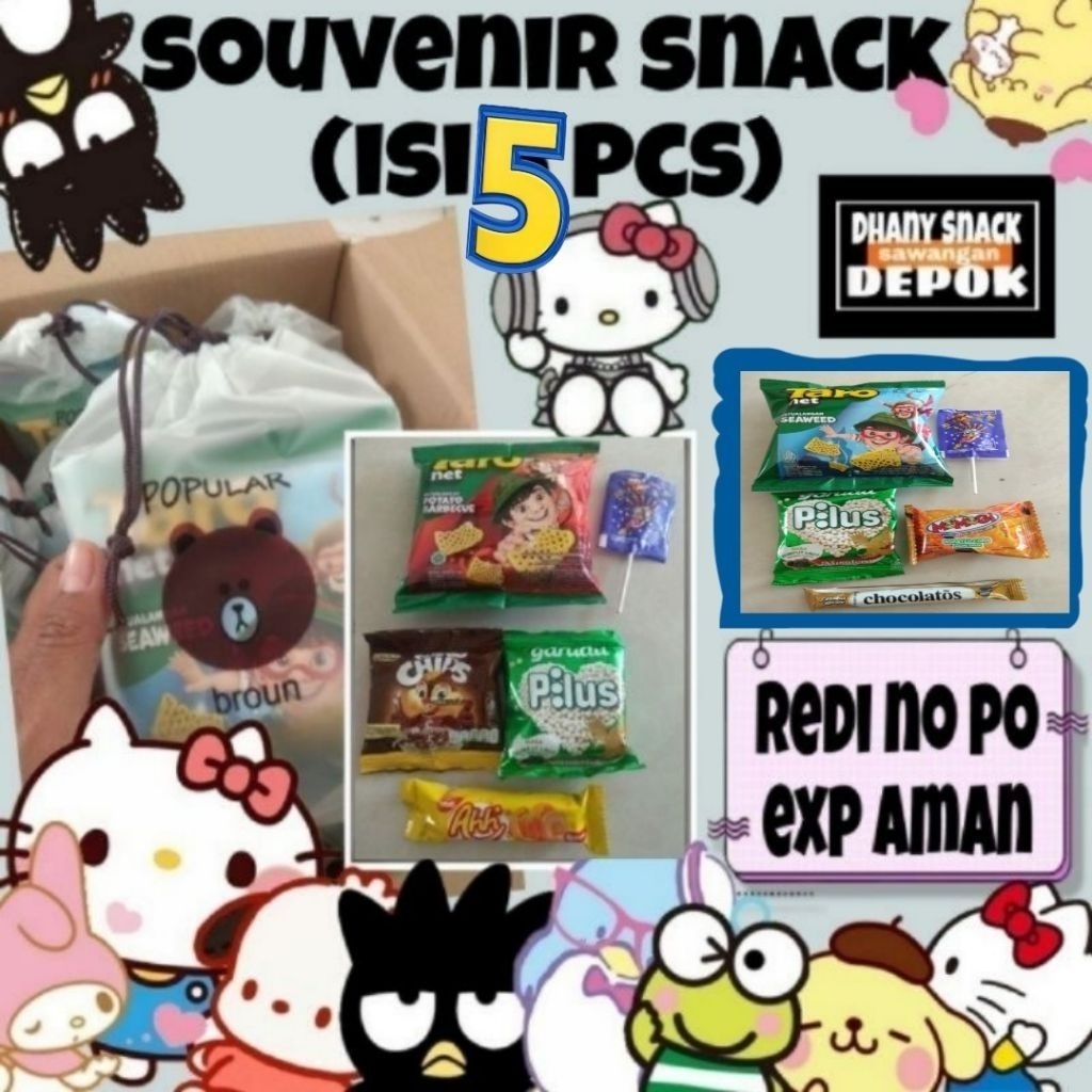 Jual Paket Snack ultah anak/ paket ulang tahun anak/ hampers snack ...