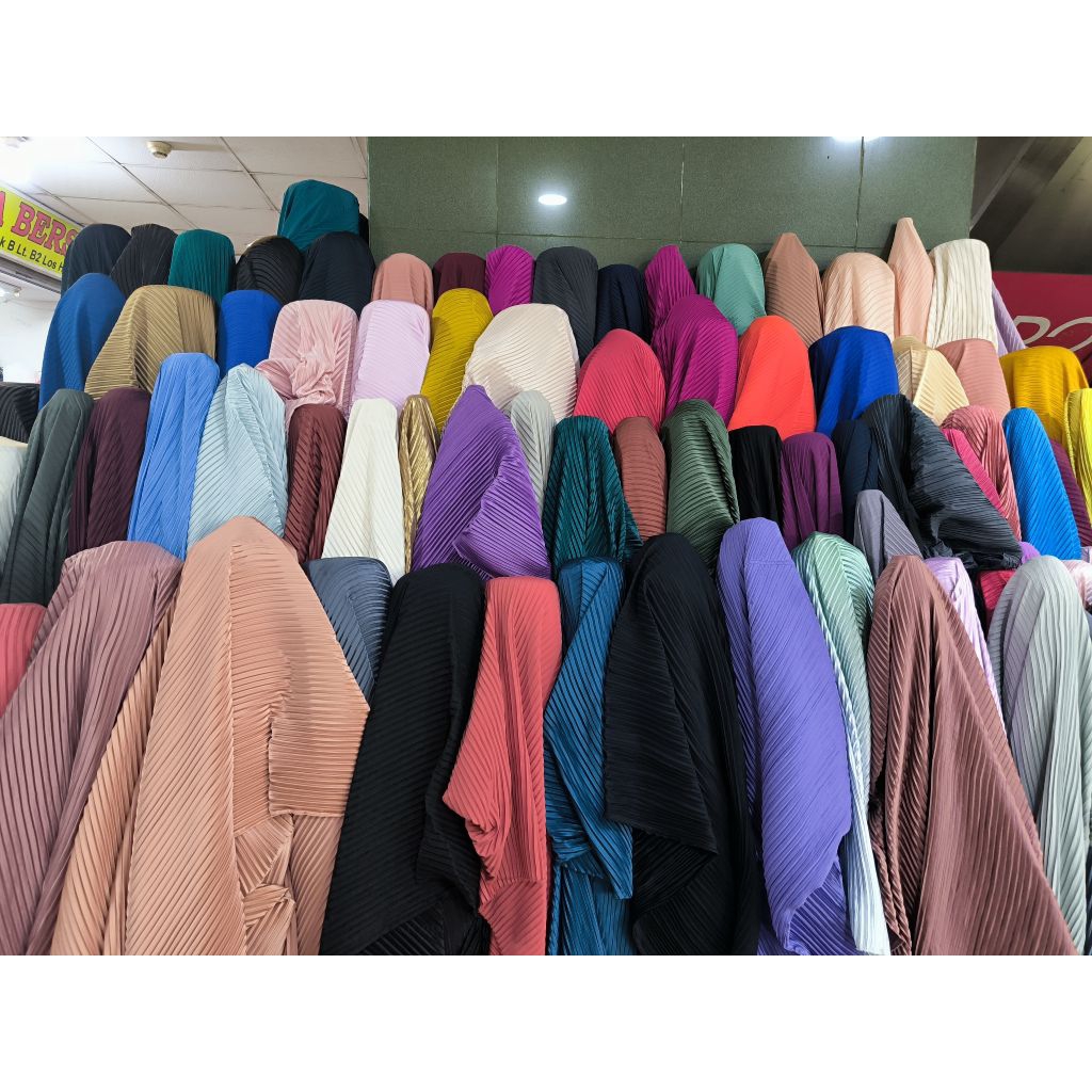 Jual Kain Plisket Satin ( Pesanan ) | Shopee Indonesia