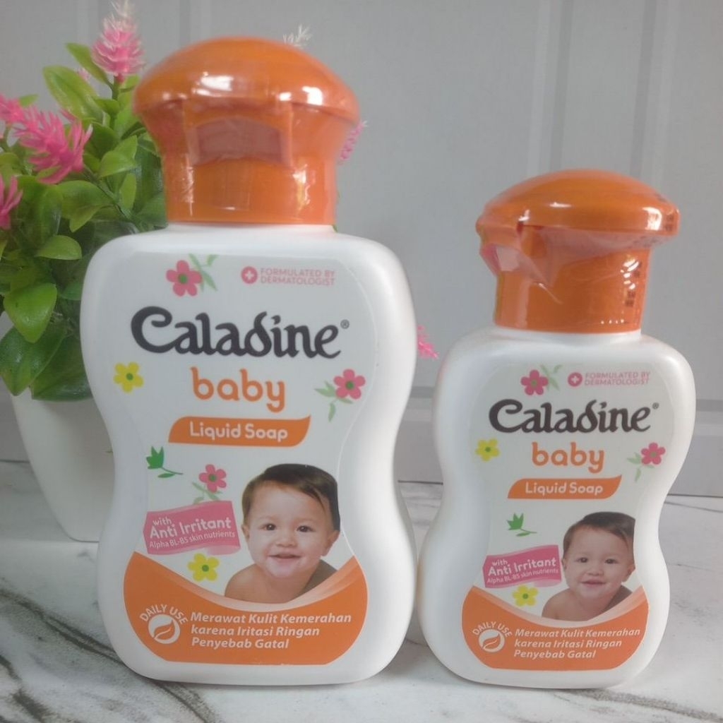 Jual Caladine Baby Liquid Sabun Cair Bayi Botol 110 ml/200 ml | Shopee ...