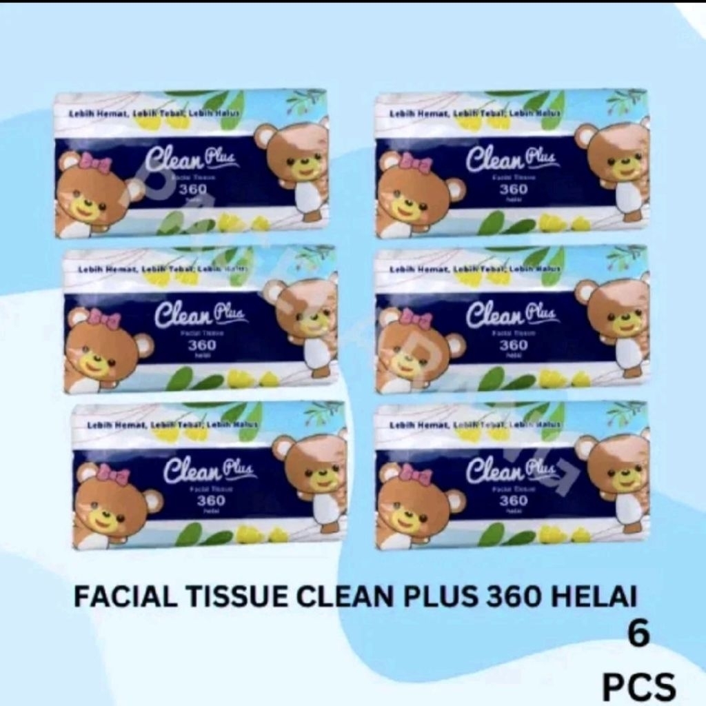 Jual Tisu clean Plus 360 (isi 6 pcs ) | Shopee Indonesia