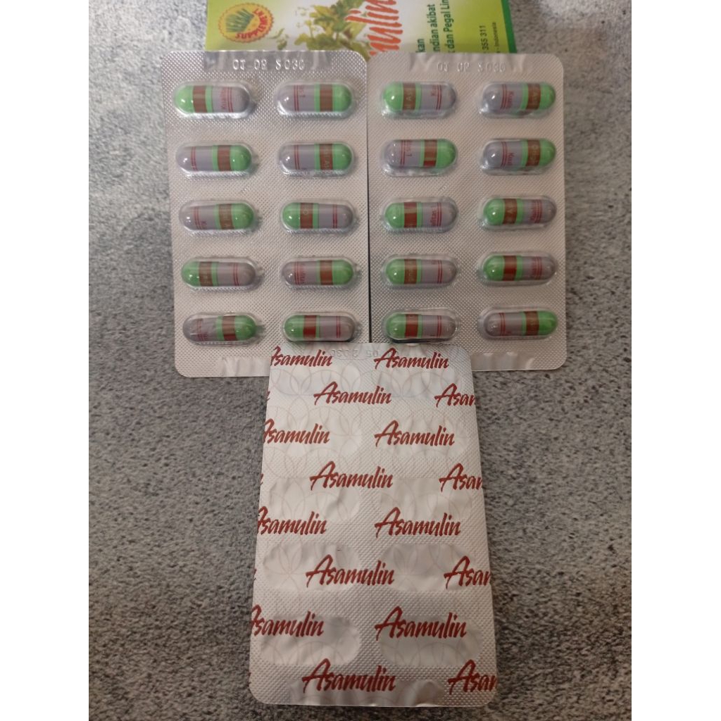 Jual asamulin kapsul herbal original | Shopee Indonesia