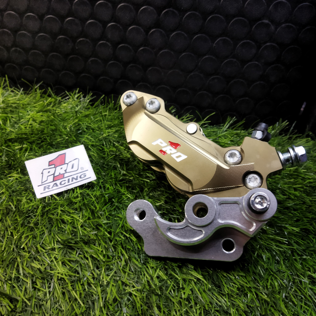 Jual CALIPER SET BREKET RX KING TAHUN TUA KALIPER 4 PISTON PRO 1 RACING ...