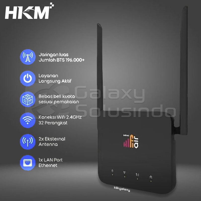 Jual HKM Indosat Hifi Air HKM0127+ 4G LTE Modem Wifi Router Free Kuota ...