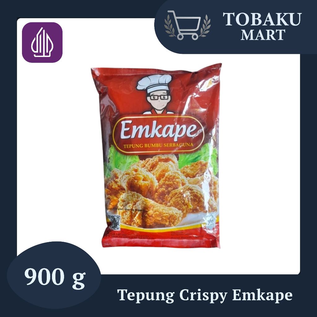 Jual EMKAPE TEPUNG CRISPY 900 GR / 1 KG / TEPUNG BUMBU PRAKTIS UNTUK ...