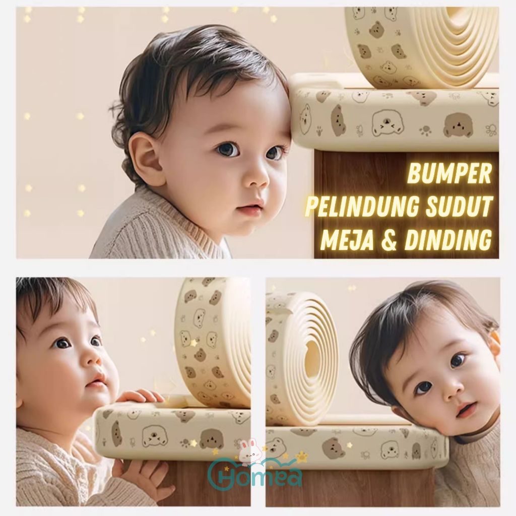 Jual HOMEA Bumper Gulungan Roll 2M Bantalan Pengaman Pelindung Busa ...