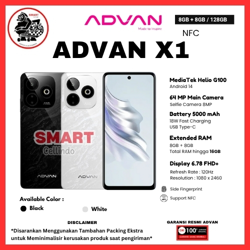 Jual HP ADVAN X1 16/128GB (GARANSI RESMI ADVAN) | Shopee Indonesia