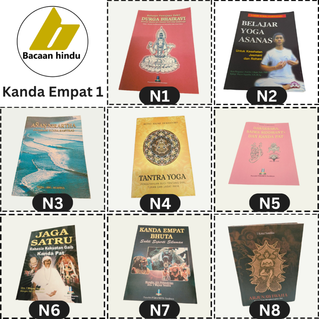 Jual Buku Kanda Empat 1 Durga Bhairavi Yoga Asanas Anan Nirartha Tantra Yoga Dasa Aksara Jaga ...