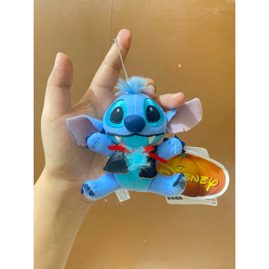 Jual Boneka Gantungan Kunci Karakter Stitch Kostum Dracula size 9cm ...