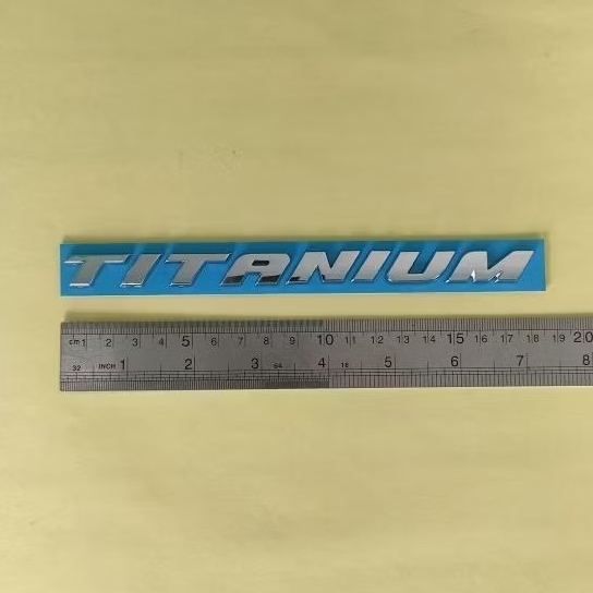 Jual Emblem logo FORD TITANIUM ecosport ukuran original bagasi | Shopee ...