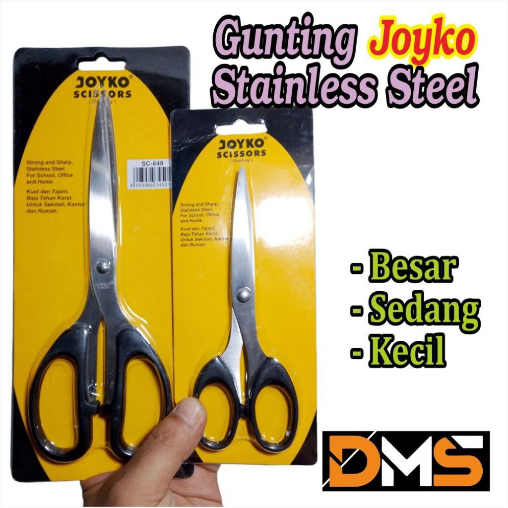 Jual Gunting Joyko Kecil SC 828 / Gunting Sedang SC 838 / Gunting Besar ...