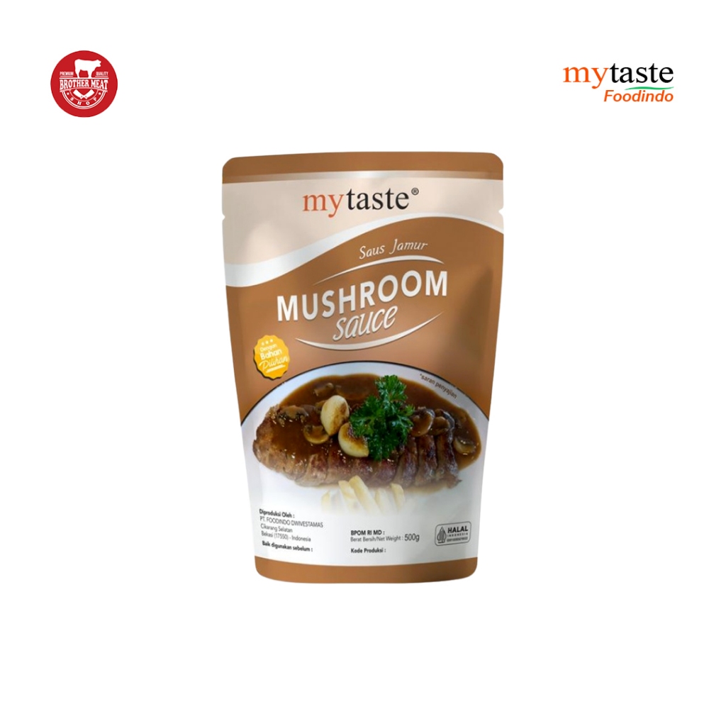 Jual My Taste Mushroom Sauce 500gr - Brothermeatshop | Shopee Indonesia