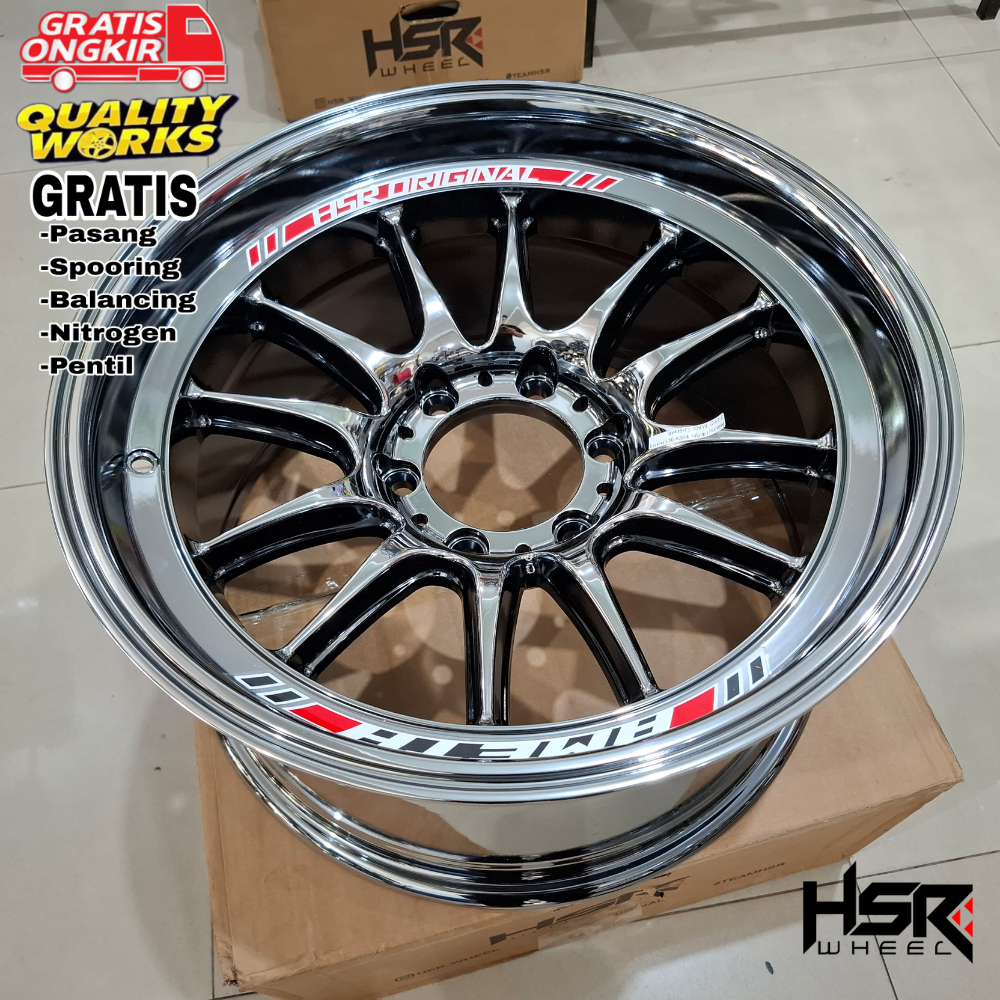 Jual Velg Ring 18 Fortuner, Pajero, Hilux, Velg Racing Ring 18 Black ...