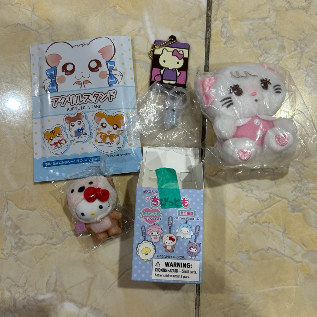 Jual Japanese Trinkets Gacha Gotochi Keychain Mascots Chibittomo Hello ...