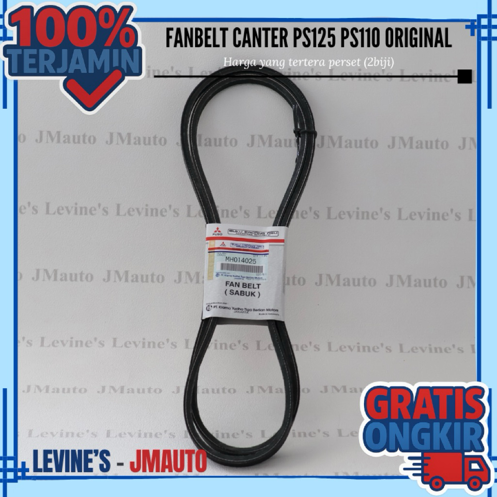 Jual fanbelt canter ori fanbel canter asli fanbelt ps125 ban kipas ...