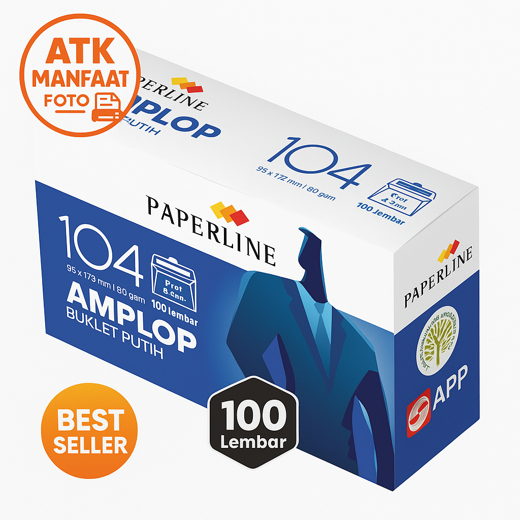 Jual Amplop Putih PAPERLINE 104 PPS 100 Lembar | Amplop Surat Peel & Seal 114x162mm | Shopee ...