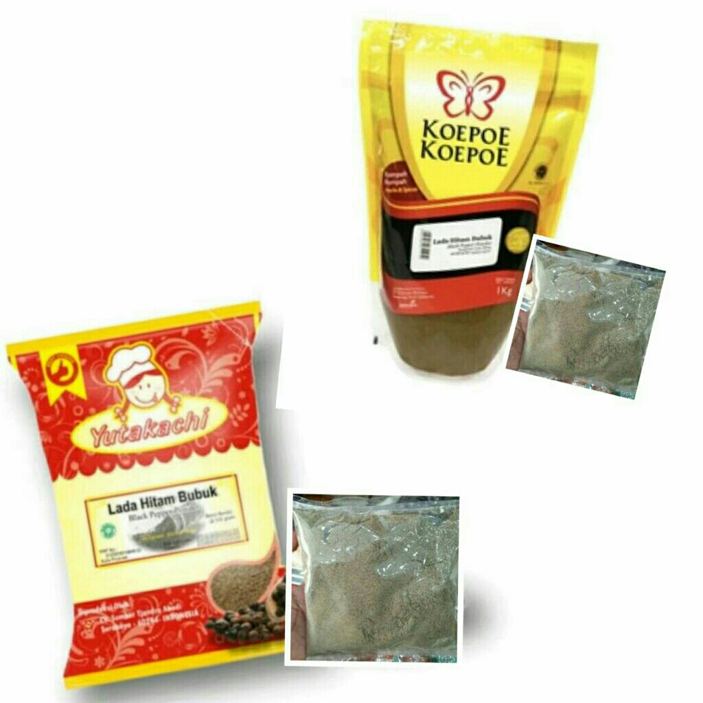 Jual REPACK: 100G - LADA HITAM BUBUK/ BLACK PEPPER POWDER (KOEPOE ...