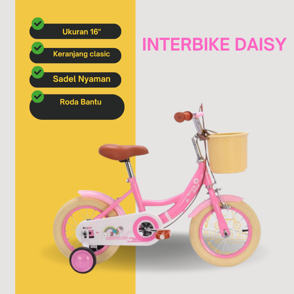 Jual SEPEDA ANAK CEWEK MINI 16 INCH SAKONI LEGEND CENTRUM INTERBIKE ...