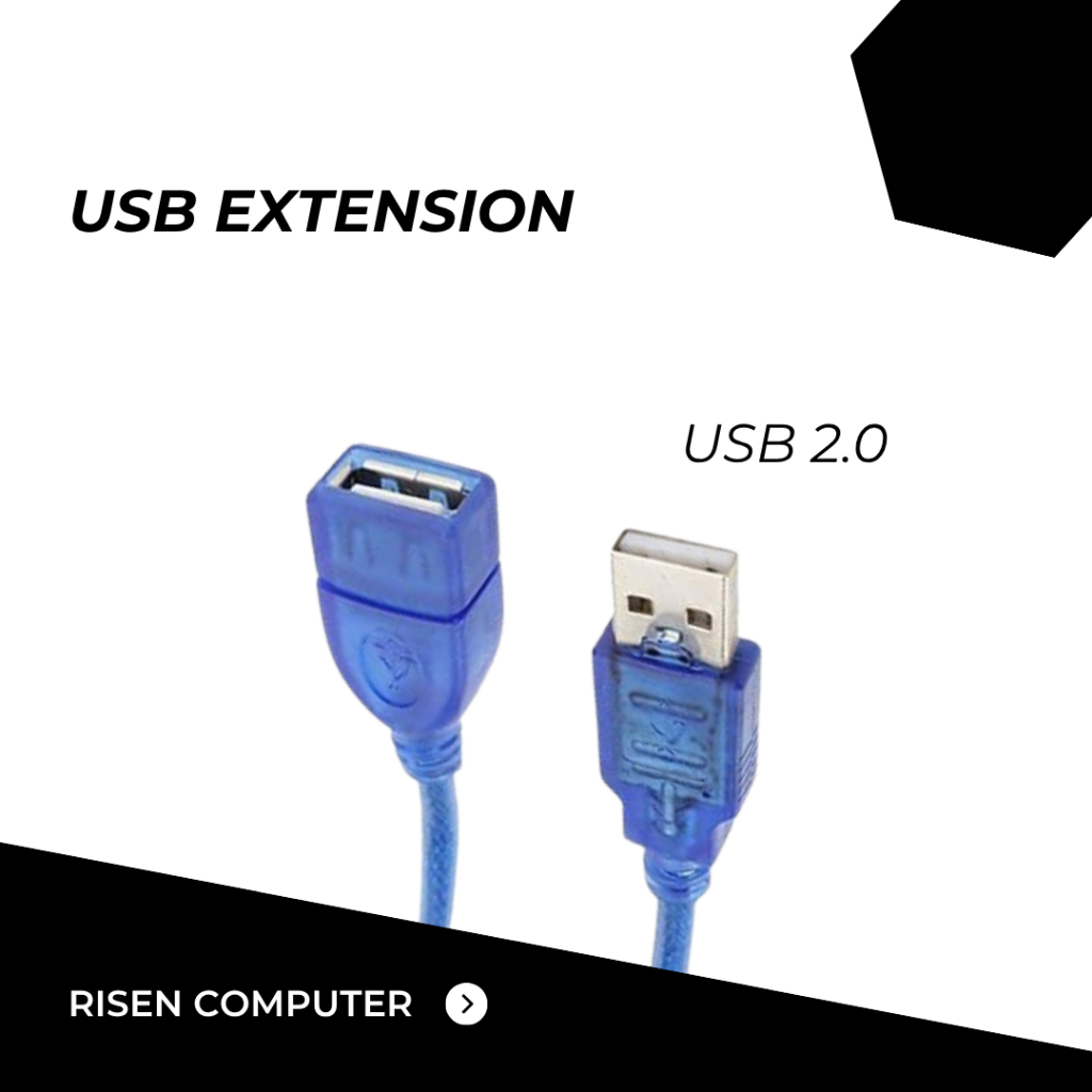 Jual USB EXTENSION 5M Kabel Perpanjangan Extention Panjang 5 m Meter ...