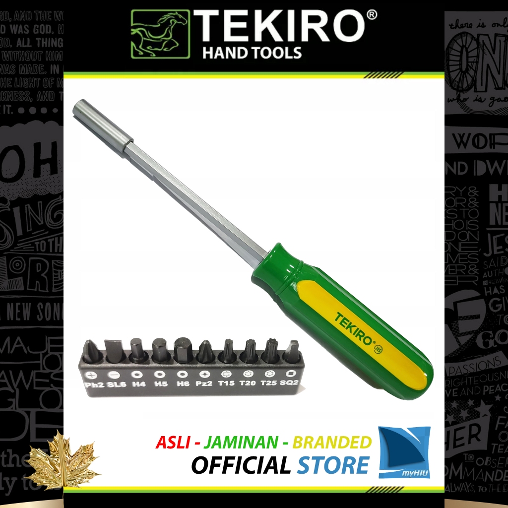 Jual Obeng Bit Sok Soket 1/4" inch Gonta Ganti - Interchangeable Bit ...