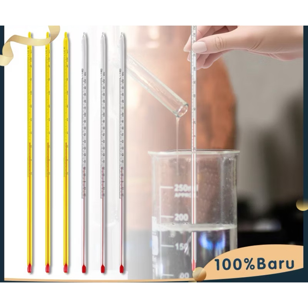 Jual Termometer Stick Batang Alkohol Praktikum Thermometer | Shopee ...