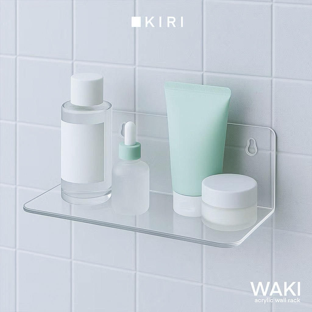 Jual Rak Ambalan Tempel Dinding Display Akrilik Estetik Gantung ...