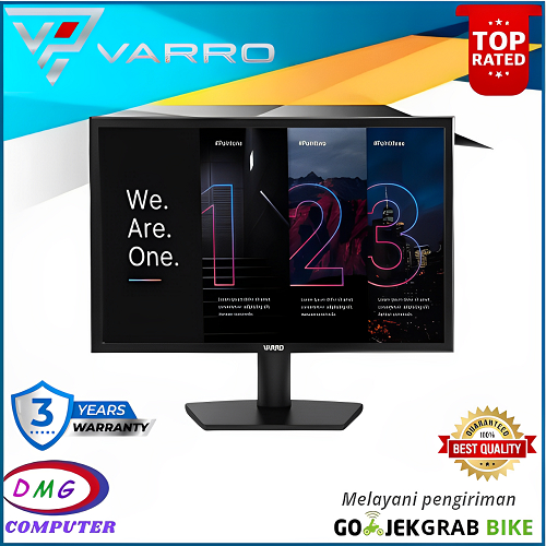 Jual Monitor LCD Varro 19 inch ( VGA + HDMI ) Garansi Resmi | Shopee ...