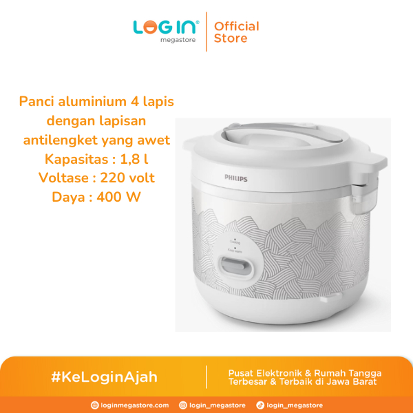 Jual PHILIPS-MAGIC COM-HD3003/33 PUTIH ABU | Shopee Indonesia