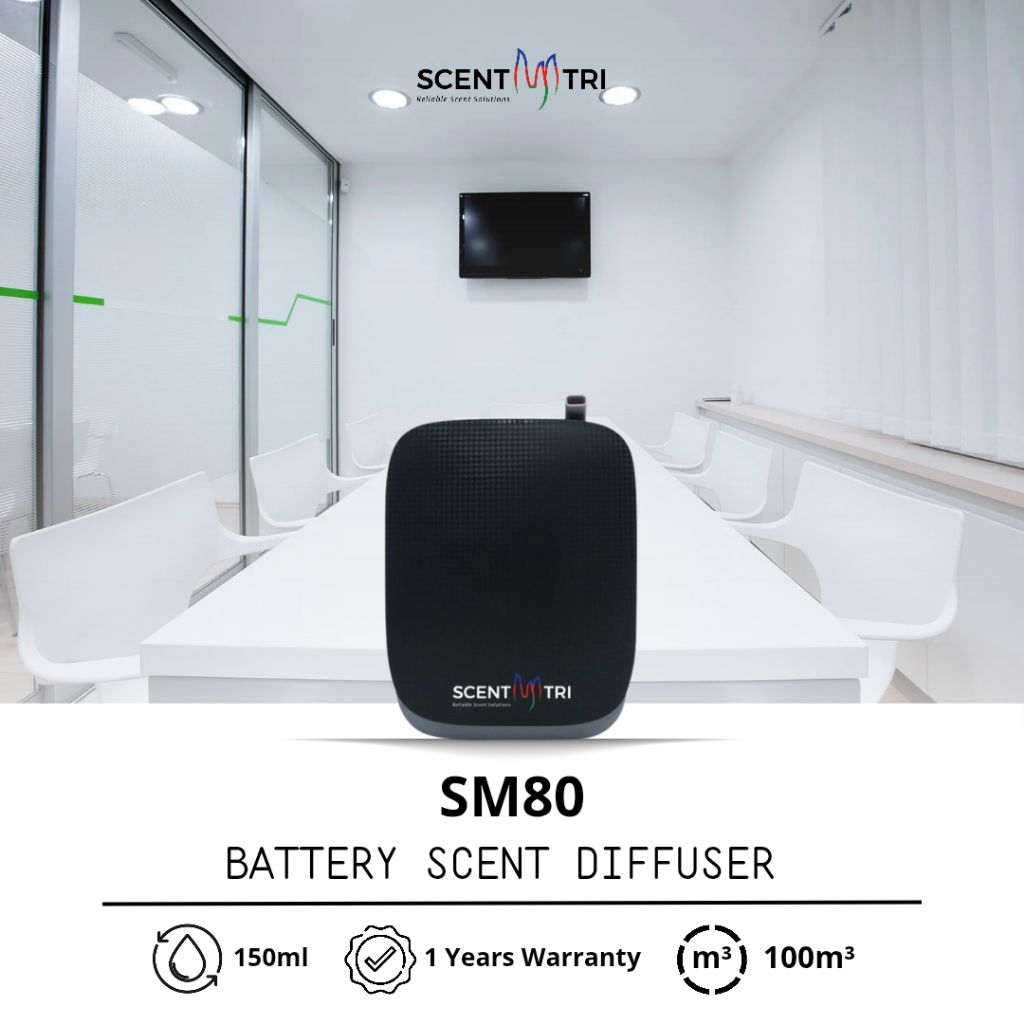 Jual SCENTTRI Scenting Machine Diffuser SM80 Battery Scent Diffuser ...