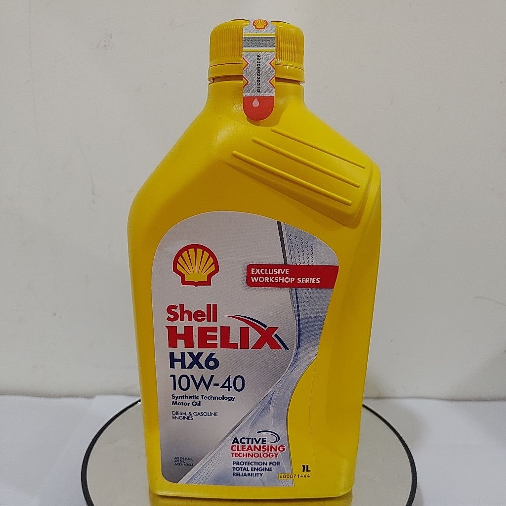 Jual OLI MESIN SHELL HELIX HX6 SAE10W-40 1L | Shopee Indonesia