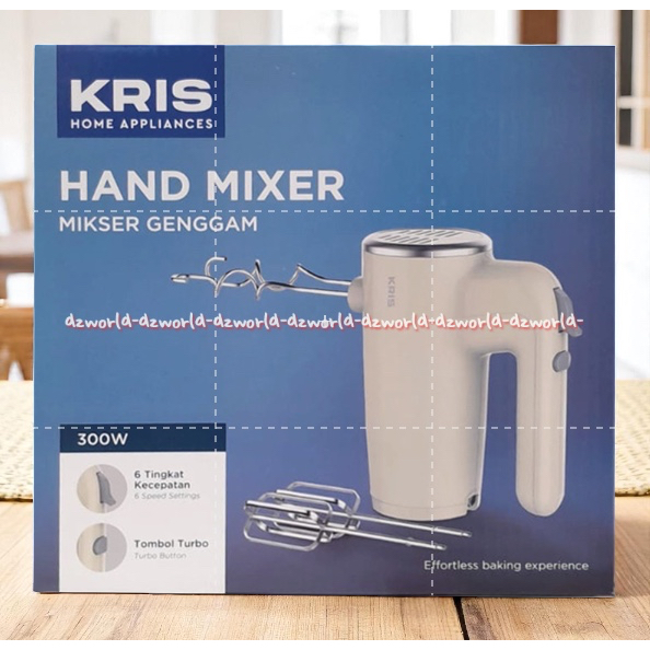 Jual Kris Hand Mixer Alat Pencampur Pengaduk Tepung Kue Adonan Krishand ...