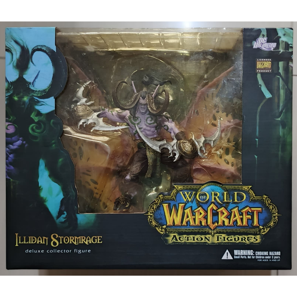 Jual World of Warcraft - Illidan Stormrage Deluxe Collector Figure ...