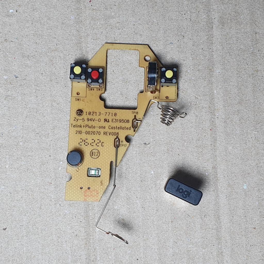 Jual SOLUSI MOUSE LOGITECH M220 MR0087 MR0084 GANTI PCB & RECEIVER ...