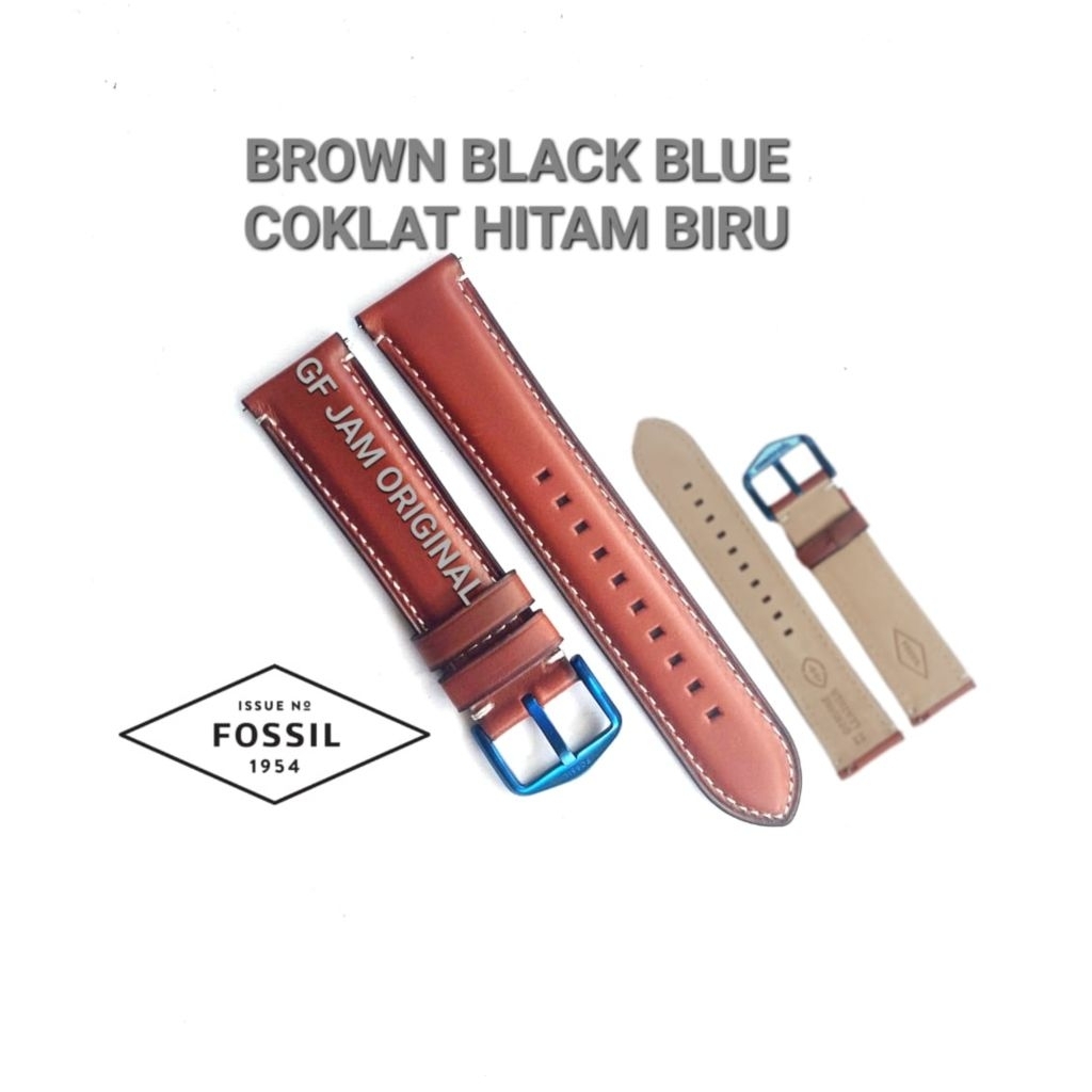 Jual TERLARIS STRAP JAM TANGAN TALI JAM TANGAN KULIT ASLI JAM FOS$IL ...