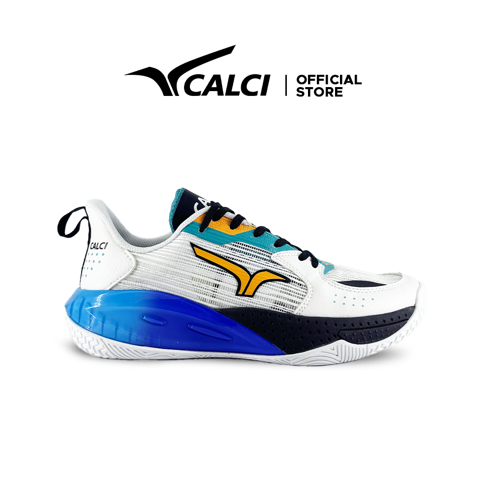 Jual Calci Sepatu Basket Dunker Breeze - White Tosca | Shopee Indonesia