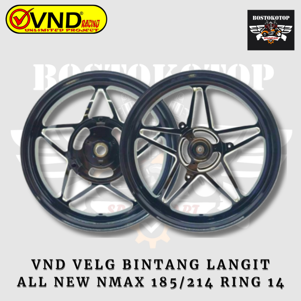 Jual VND Velg Racing Tipe Bintang Langit Ukuran 185 214 Ring 14 Motor ...