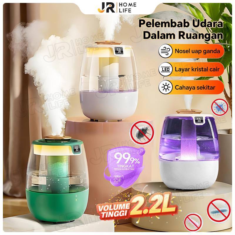 Jual Humidifier Air Ultrasonic Diffuser Portable Diffuser Aroma Terapi ...