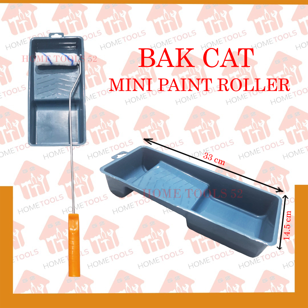 Jual Bak Cat Mini 4 Inch / Wadah Bak Baki Cat PVC Tebal Tyro | Shopee ...