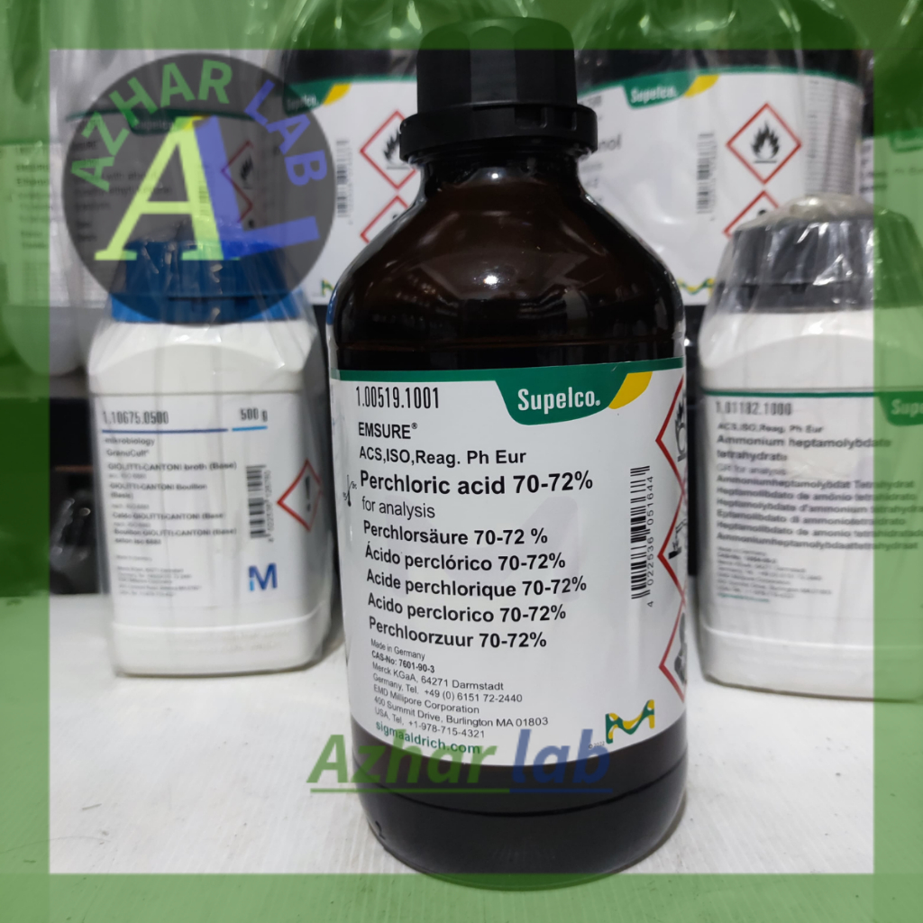 Jual Perchloric Acid / Asam Perklorat 70-72% Pro Analis Merck 100519 ( Eceran ) | Shopee Indonesia