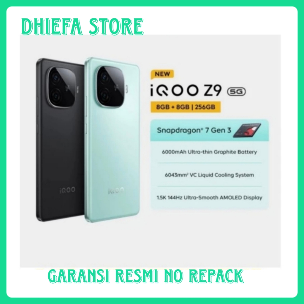 Jual iQOO Z9 Ram 8 / 256 GB | Shopee Indonesia