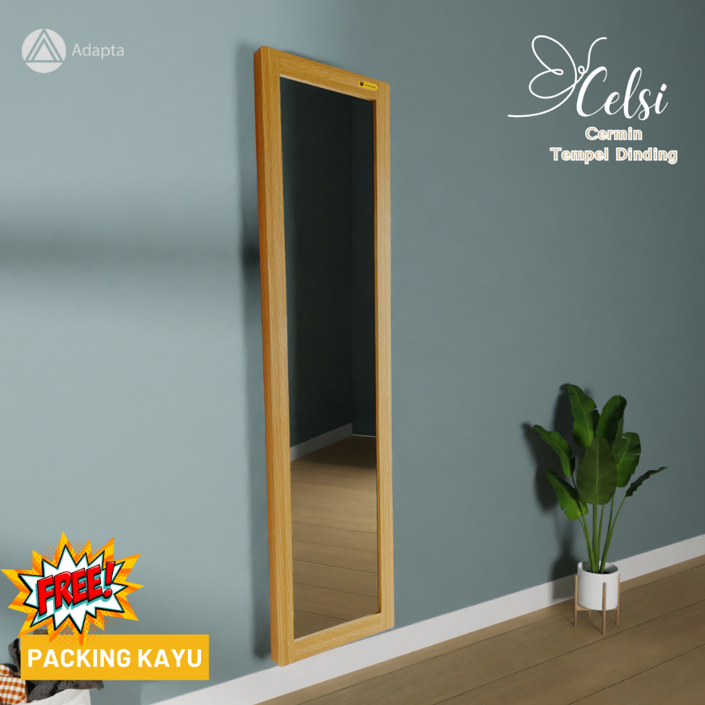 Jual Adapta - Cermin Hias Tempel Dinding - Mirror Gantung Full Body ...