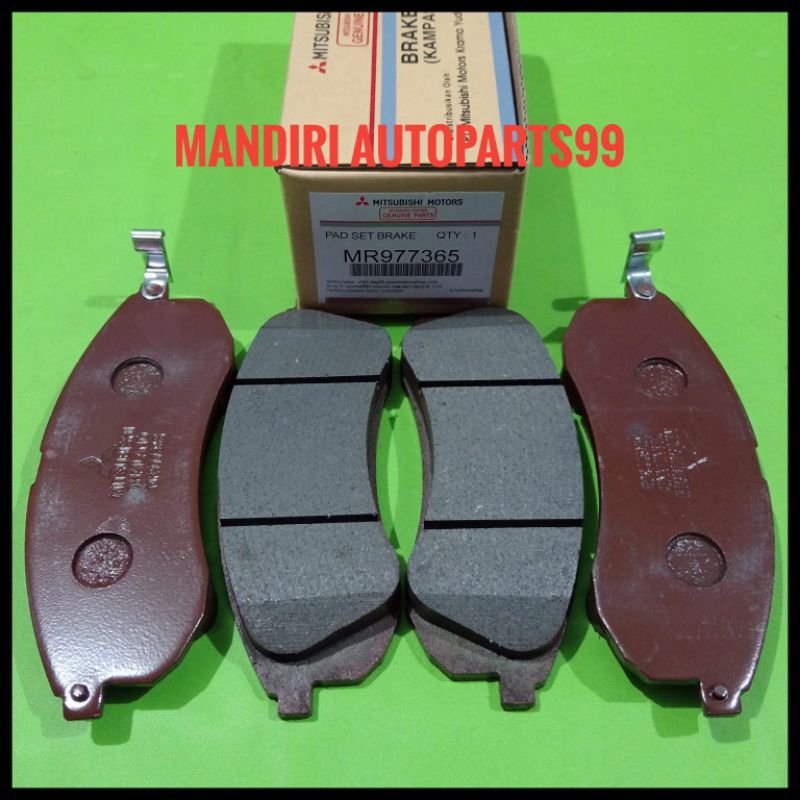 Jual KAMPAS REM DEPAN MITSUBISHI L200 STRADA DC BRAKE PAD MR977365 | Shopee Indonesia