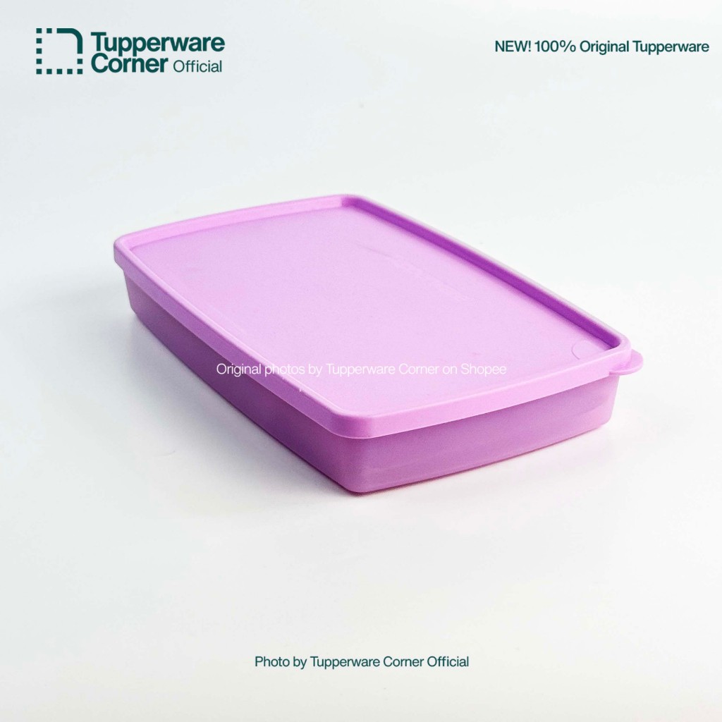 Jual TUPPERWARE SHALLOW PAK N STOR 700ML WARNA UNGU MUDA BARET SAMAR ...