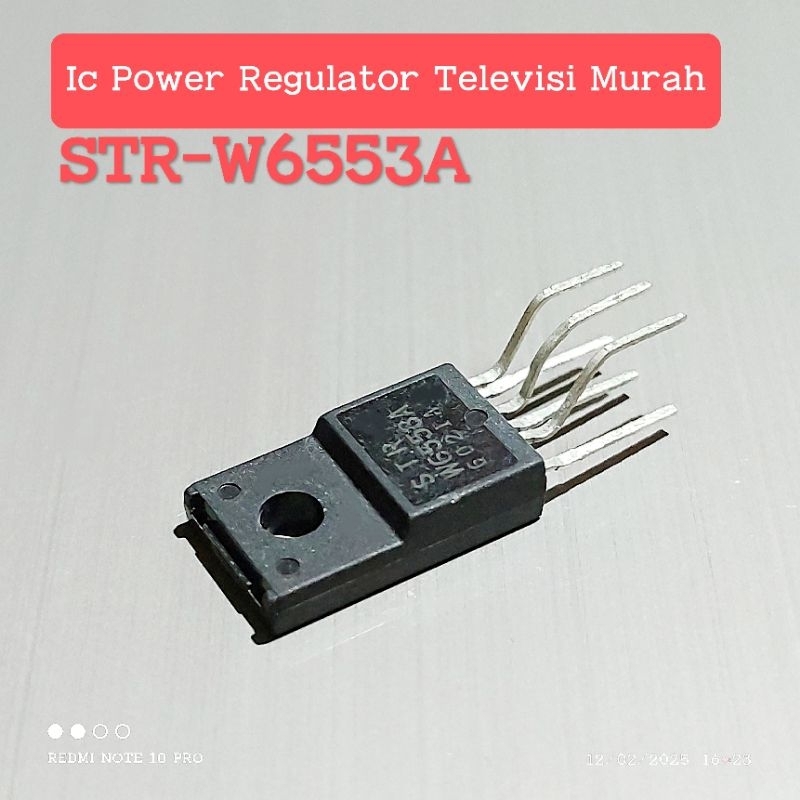 Jual IC REGULATOR STRW6553A STRW6553 STR W6553A W6553 STR-W6553A STR ...